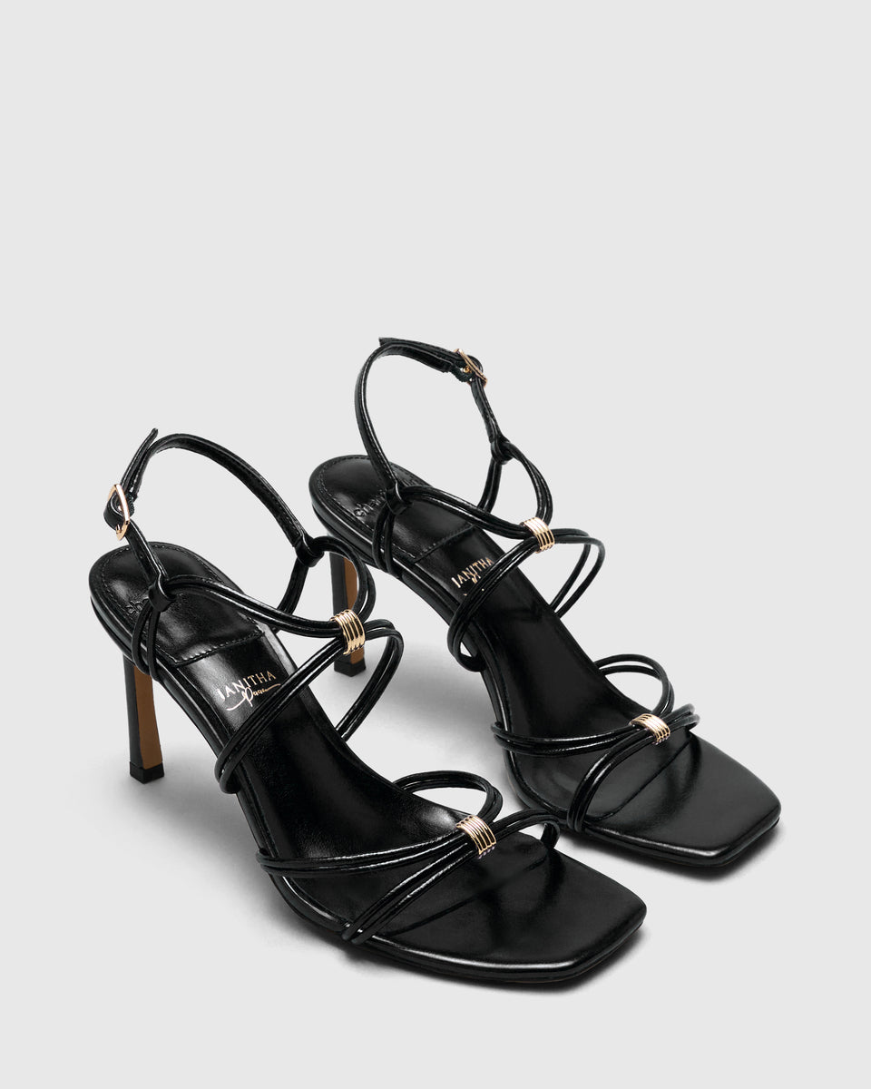 Jolie Heels Black by cherrichella x Janitha Perera Collab Sandals ...